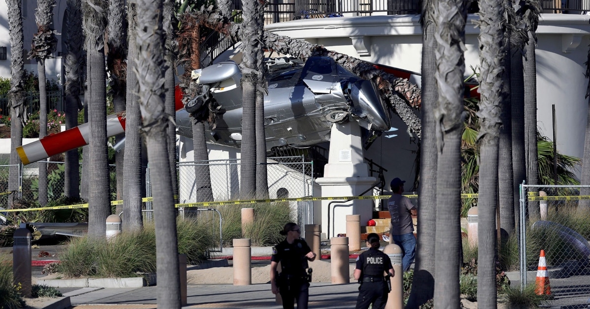 New Video of Helicopter Crash on California Beachfront Emerges