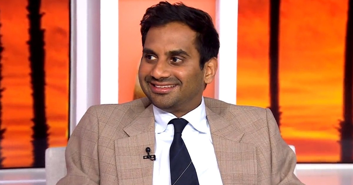 Aziz Ansari Talks 'Good Fortune,' Working With Keanu Reeves