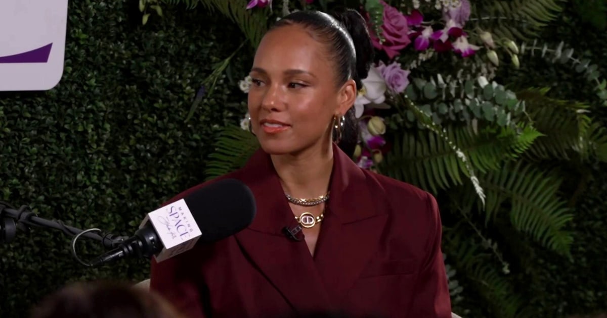 TODAY Fan Fest: Alicia Keys Opens up at Making Space Event