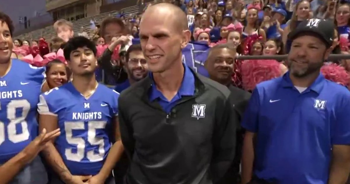 TODAY Spotlights McCallum High School's Head Football Coach