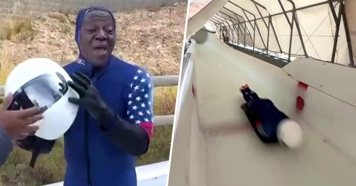 Flavor Flav Tries Skeleton Winter Sport and Hits 66 MPH