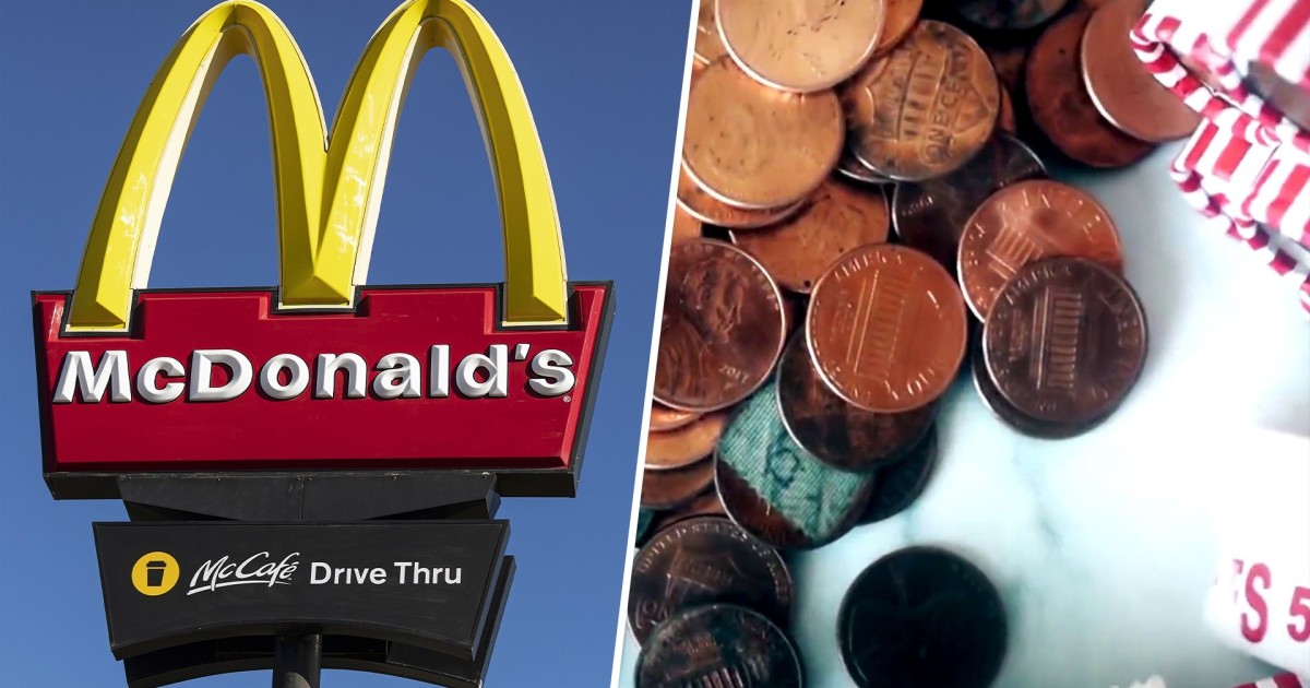 McDonald's Is Rounding Cash Payments Due to Penny Shortage