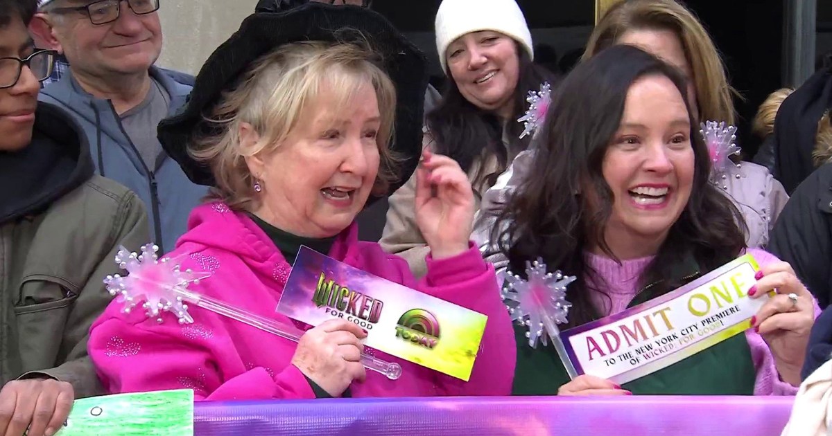 TODAY's 'Wicked' Week Winners Receive Tickets to NYC Premiere