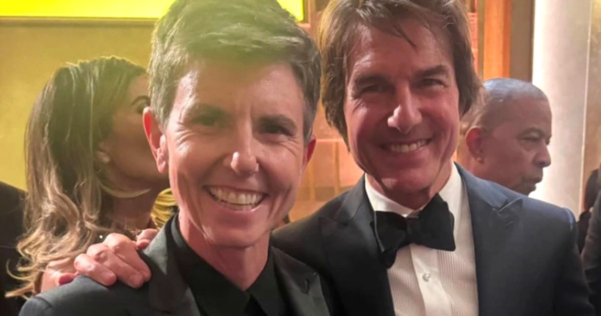Tig Notaro and Tom Cruise Finally Meet Face-to-Face