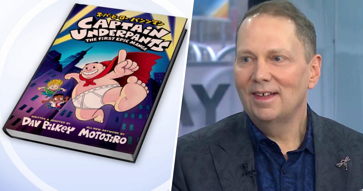 Dav Pilkey Shares Exclusive Look 'Captain Underpants' Manga