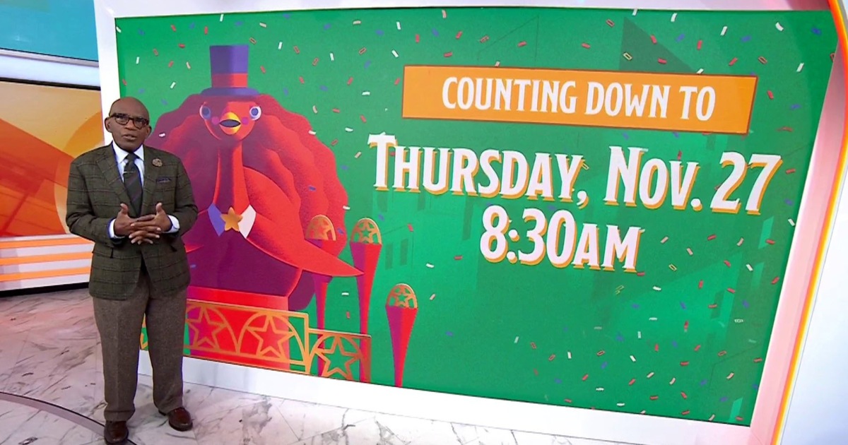Al Roker Breaks Down Thanksgiving Day Parade by the Numbers