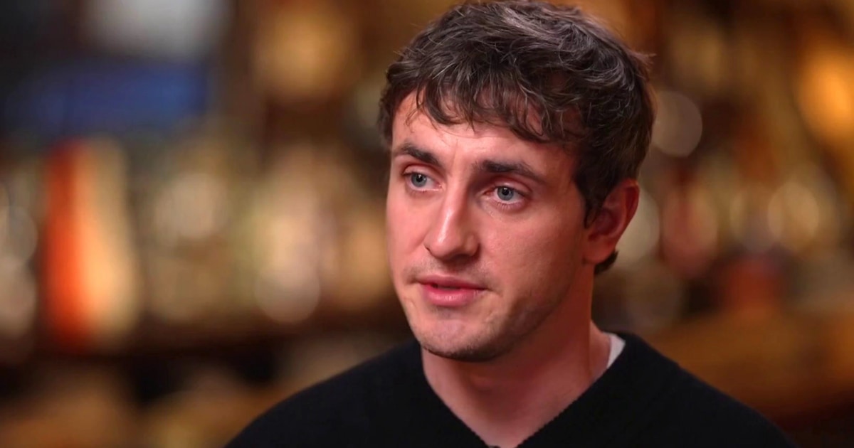 Paul Mescal Sits Down With Willie Geist on Sunday TODAY