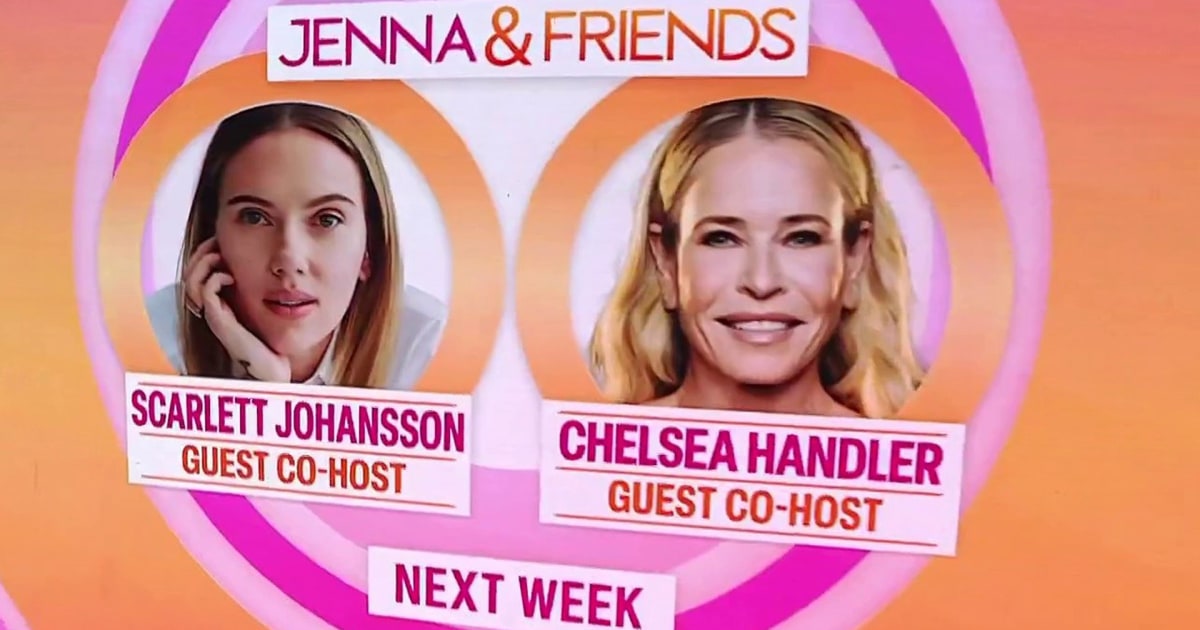 Scarlett Johansson, Chelsea Handler to Guest Co-Host With Jenna