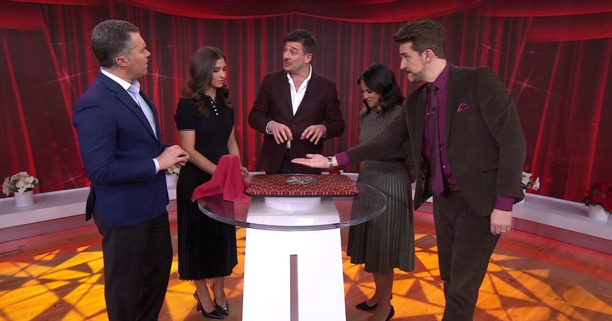 Watch Jamie Allan Perform Magic Tricks on Saturday TODAY