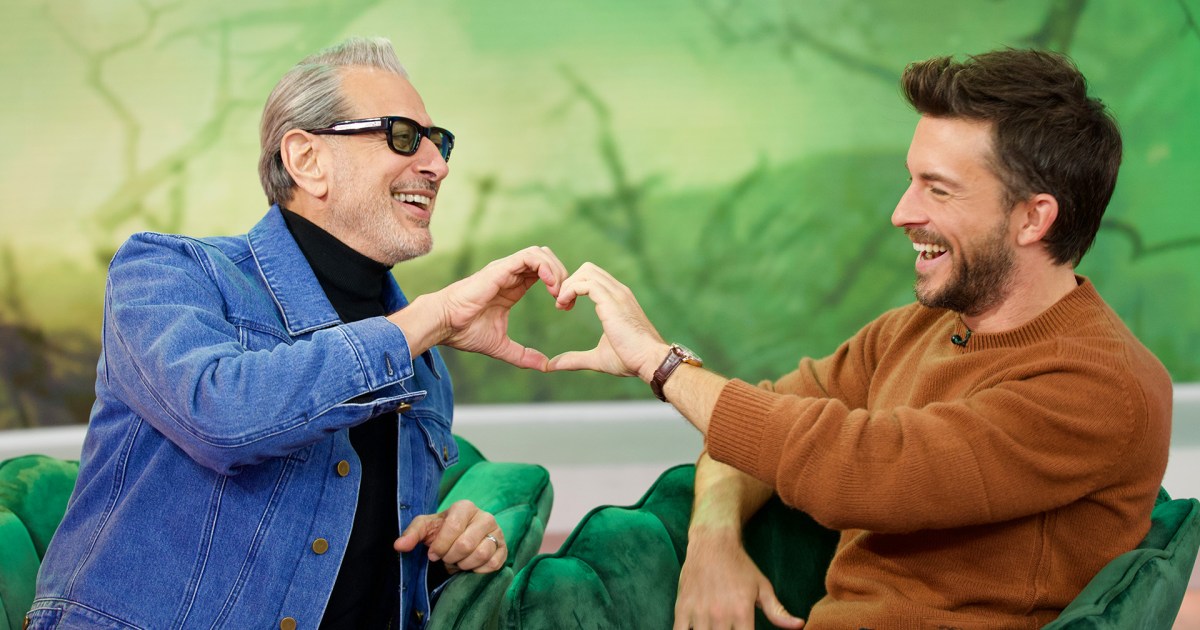 Jeff Goldblum, Jonathan Bailey on Their Bond, 'Wicked,' More