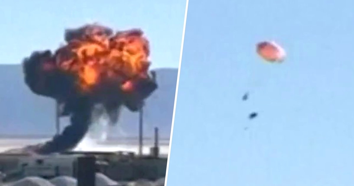 Air Force Pilot Ejects Before Thunderbird Jet Crashes in California