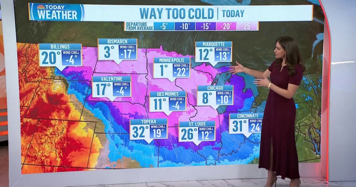 Millions Under Winter Weather Alerts From Midwest to Northeast