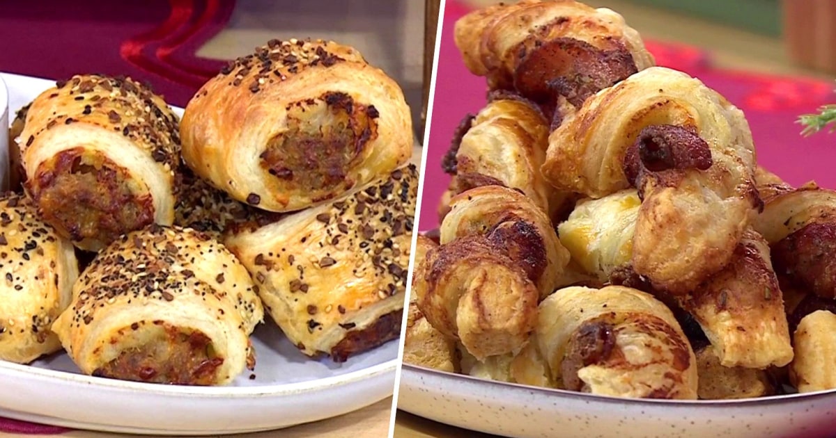 Gruyère Bacon Twists, Cheddar Sausage Rolls: Get the Recipes!