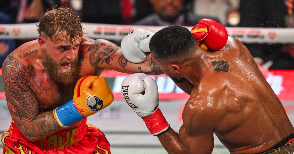 Anthony Joshua Knocks Out Jake Paul in Sixth Round of Fight