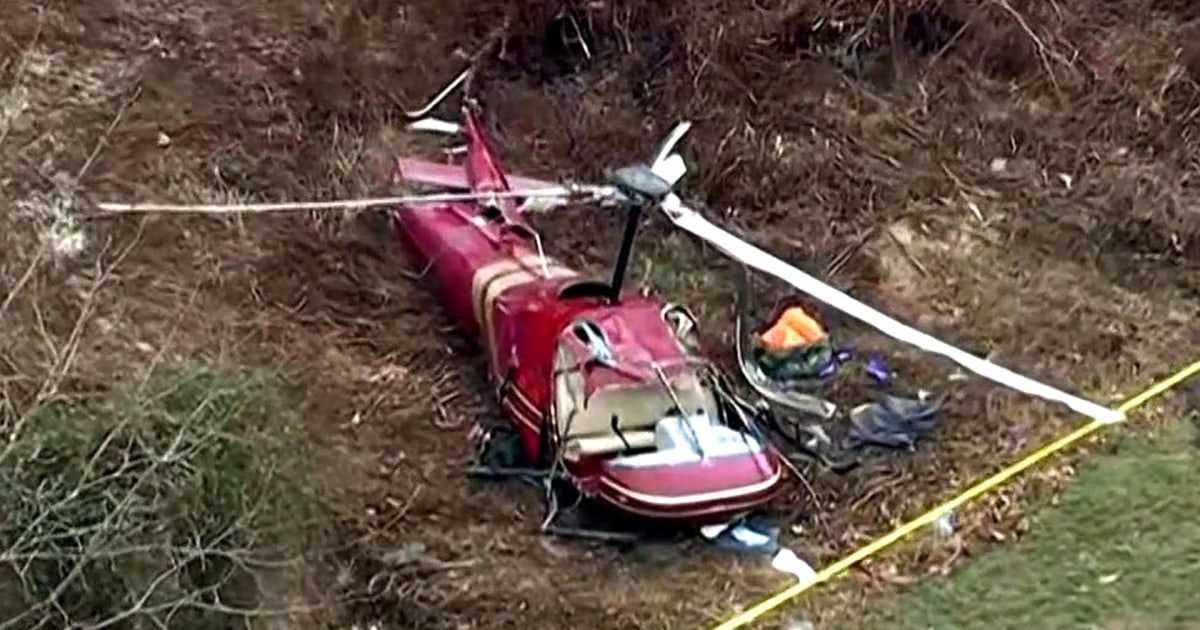 Helicopter Crash in New Jersey Leaves One Dead, Another Injured