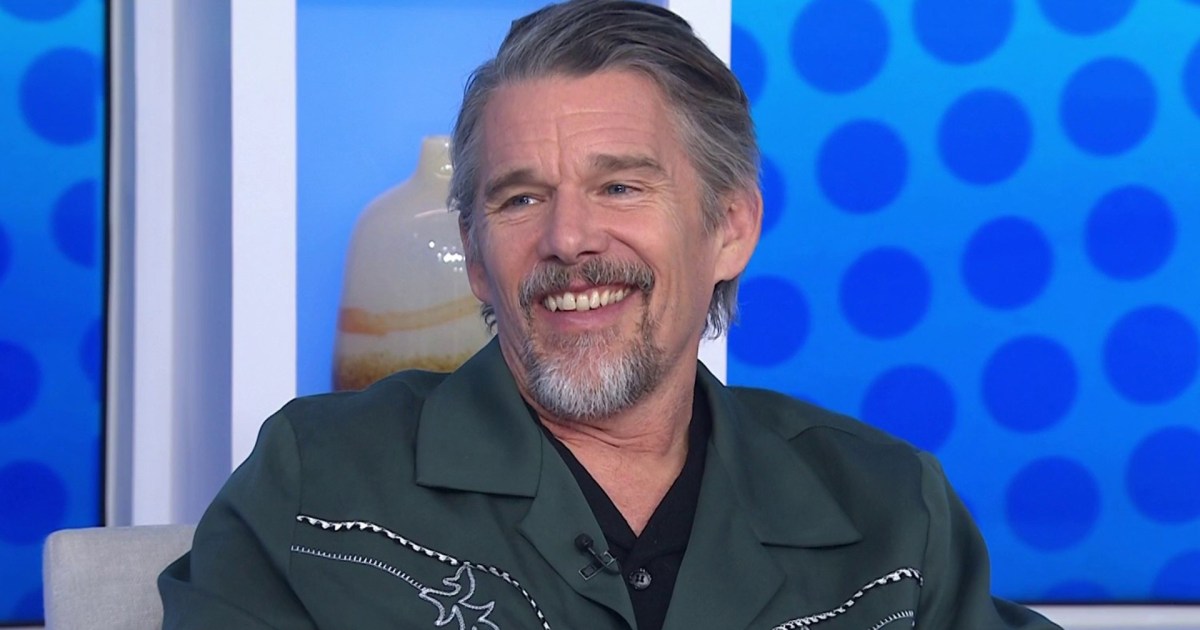 Ethan Hawke Talks ‘Blue Moon,’ Reflects on 40-Year Acting Career