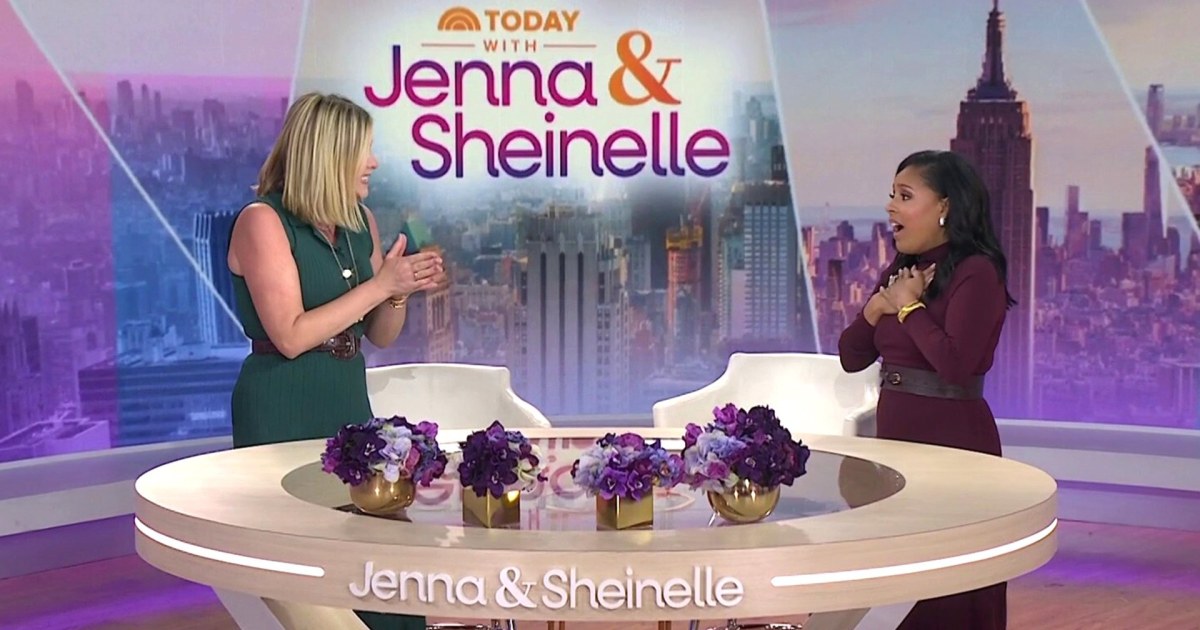 Sheinelle Reflects on Late Husband on 1st Day as Jenna's Co-Host