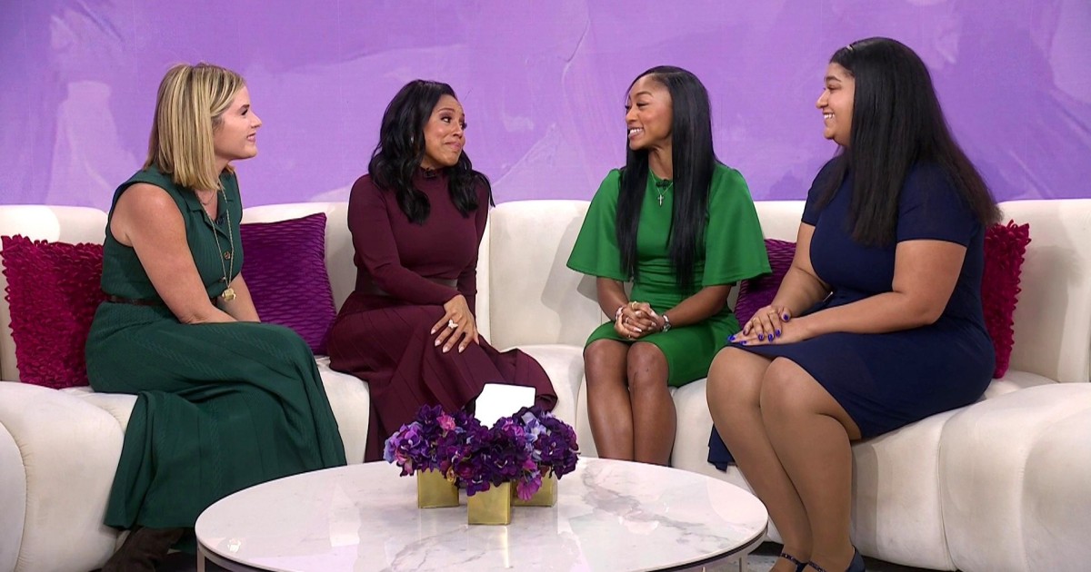 Sheinelle Jones Reflects on Career, Meets 2 Students She Inspired