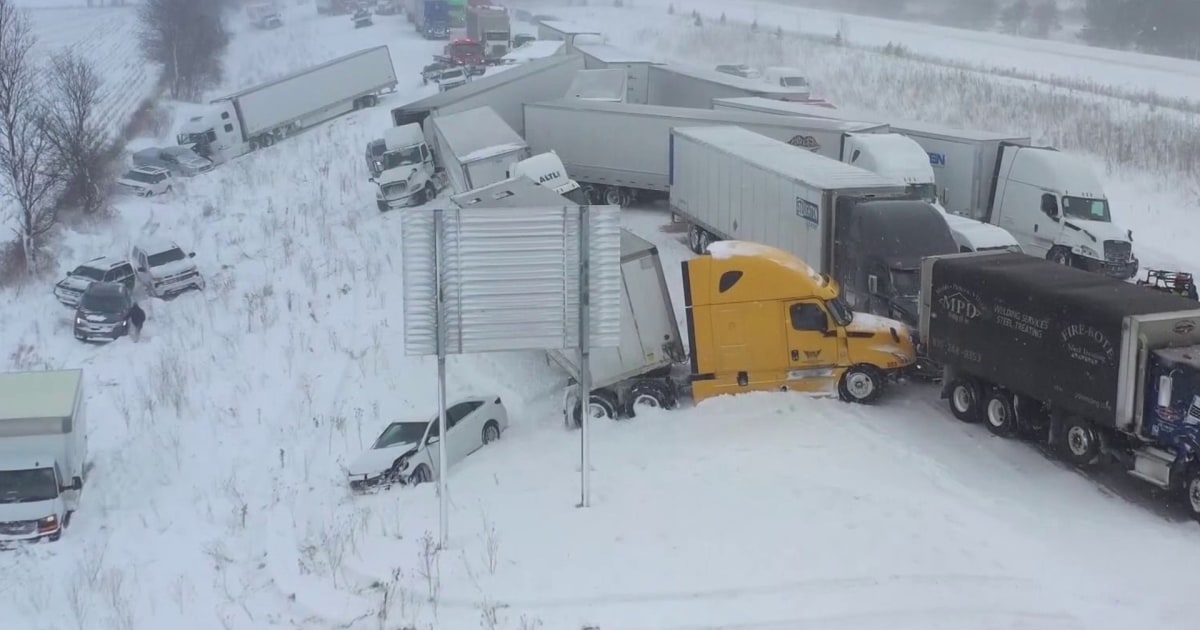 White-Out Conditions Trigger 100-Vehicle Pile Up in Michigan