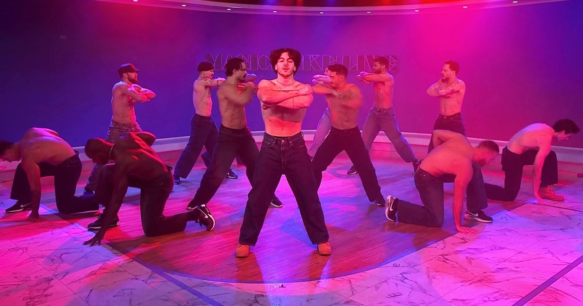 See 'Magic Mike Live’ Cast Performs Live on TODAY