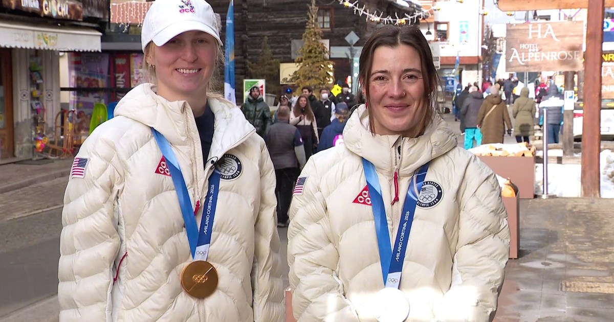 Skiers Liz Lemley and Jaelin Kauf Talk Medal Wins on TODAY