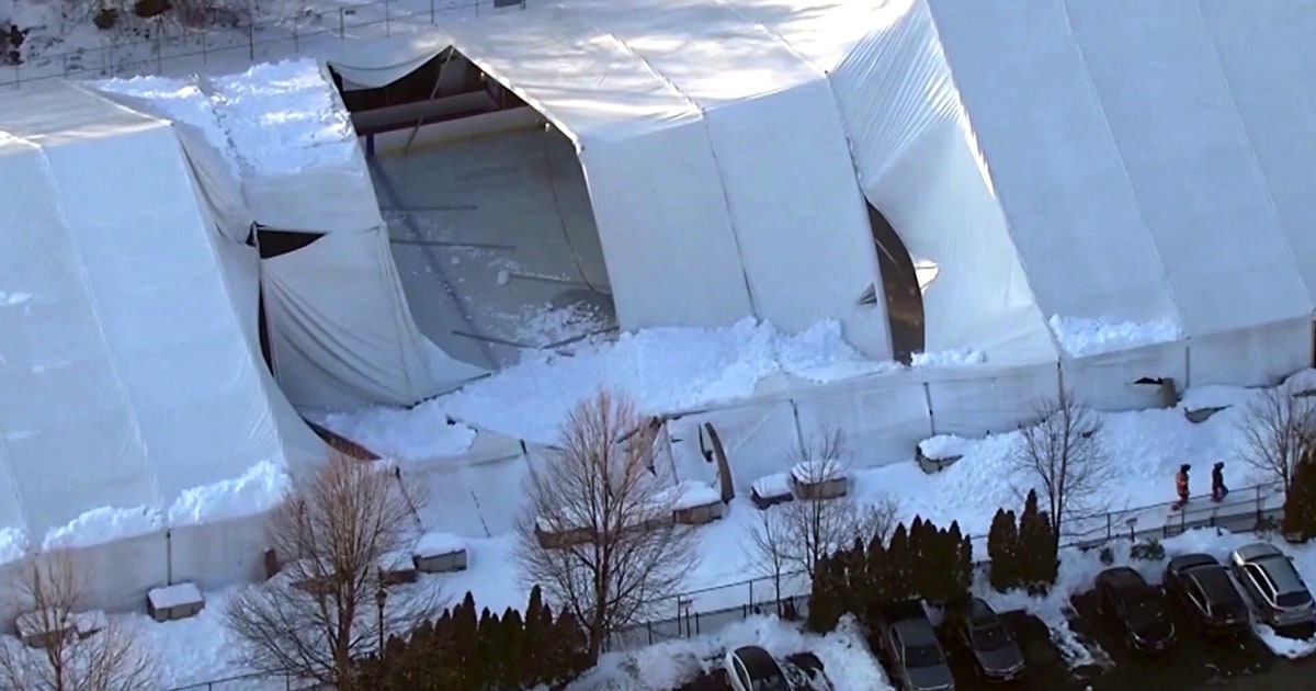 Snow From Blizzard Causes New Jersey Ice Rink Roof to Collapse