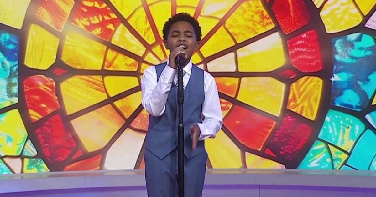 Viral 13-Year-Old Gospel Singer Performs Live on TODAY