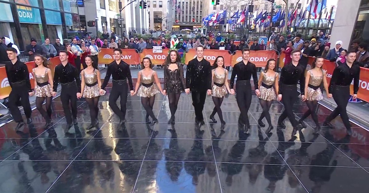 Cast of 'Riverdance' Performs on TODAY for St. Patrick's Day