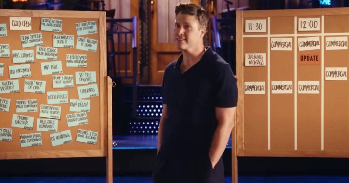 Colin Jost Reveals His Favorite 'Saturday Night Live' Cold Open