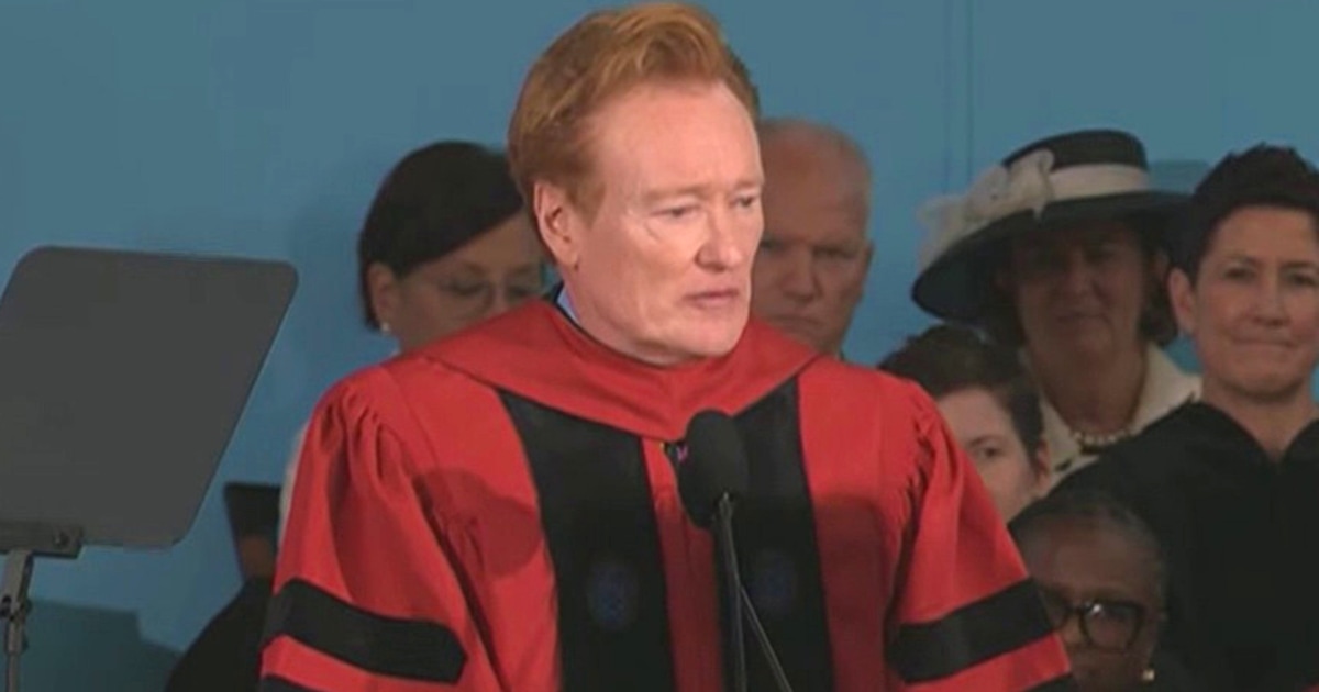Conan O'Brien Delivers Commencement Speech at Harvard