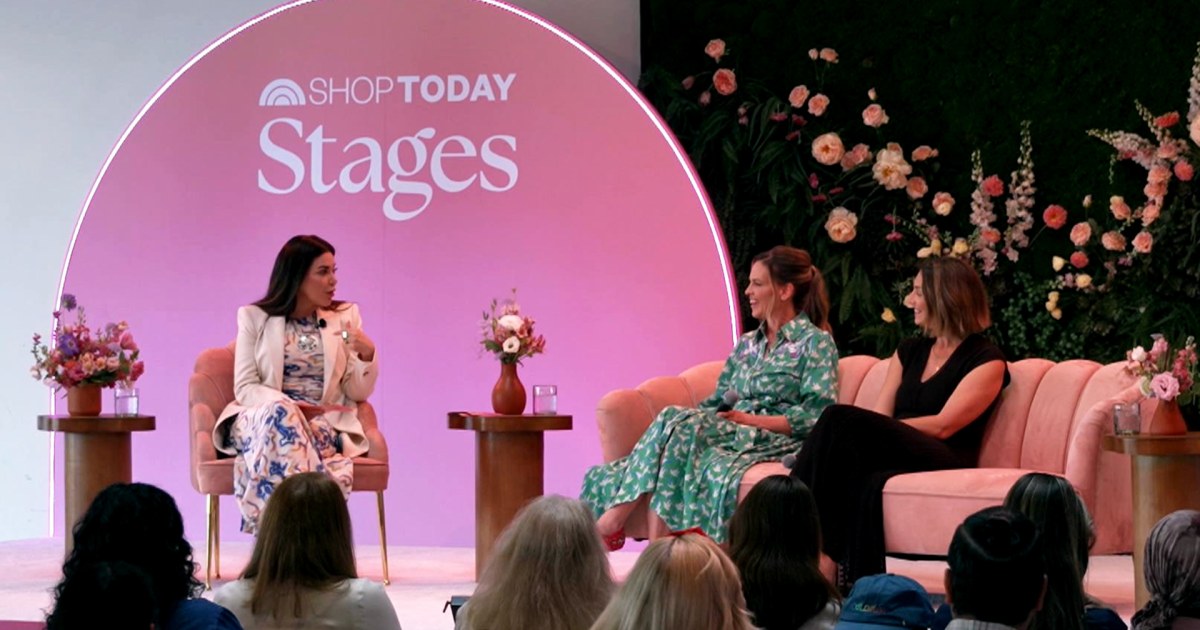 Catching up with Hilary Swank