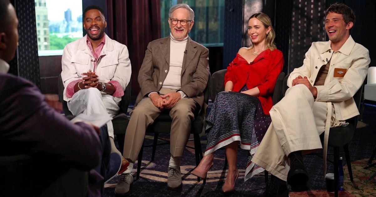 Steven Spielberg and ‘Disclosure Day’ Cast Talk New Alien Thriller