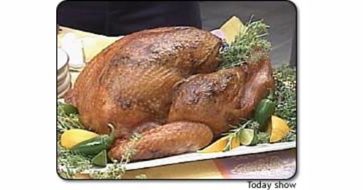 Big bird on the grill