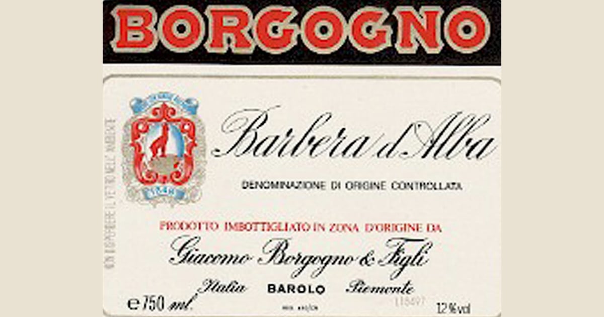 Bright, young, red — this barbera is Italian star