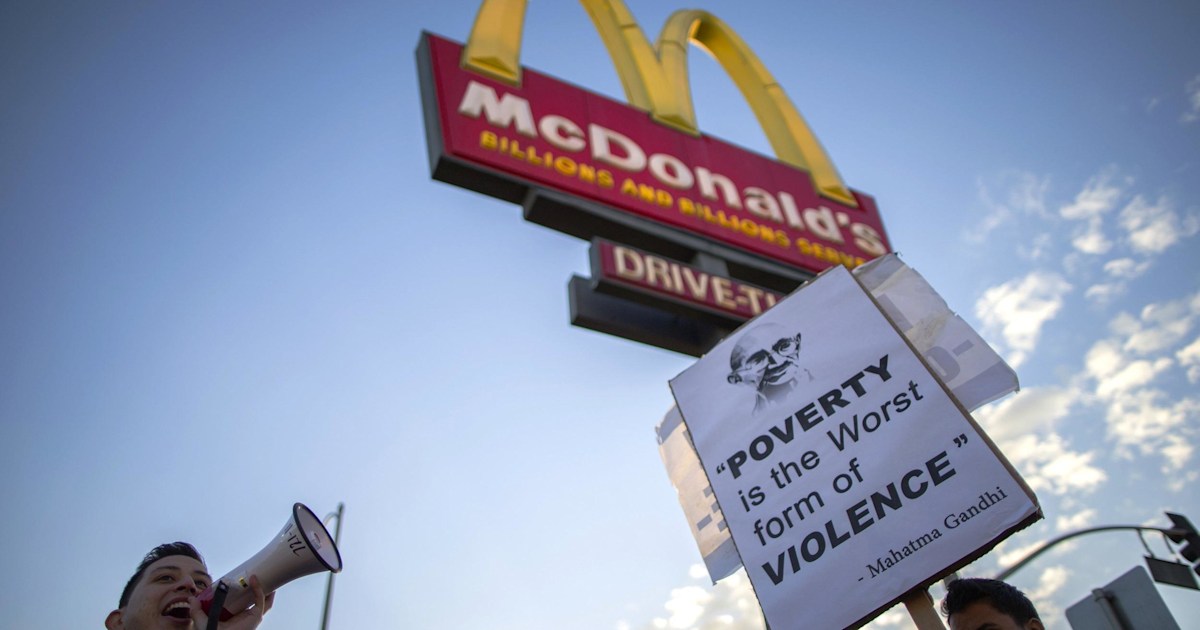 Fast-food protests to spotlight alleged 'wage theft'