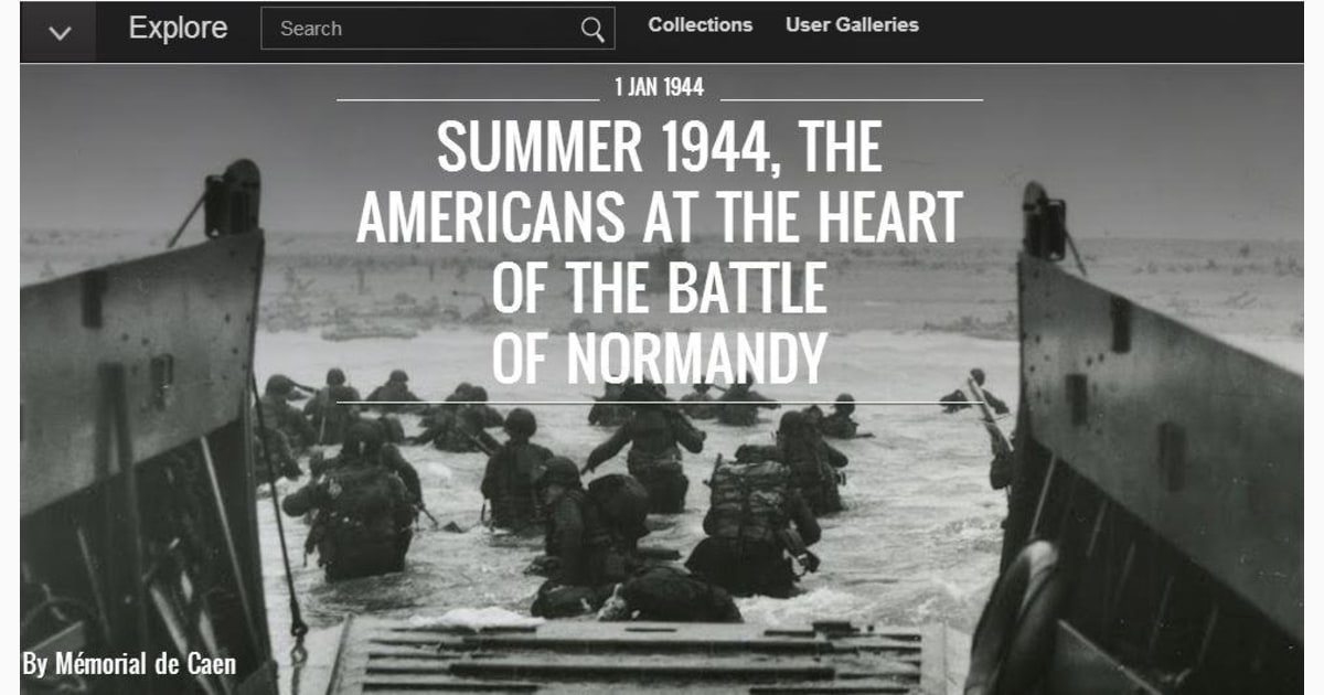 Google looks back 70 Years with new D-Day exhibit