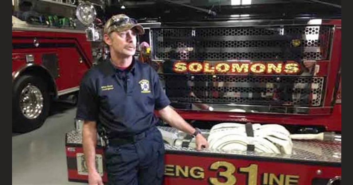 Firefighter responds to blaze that razed his own home