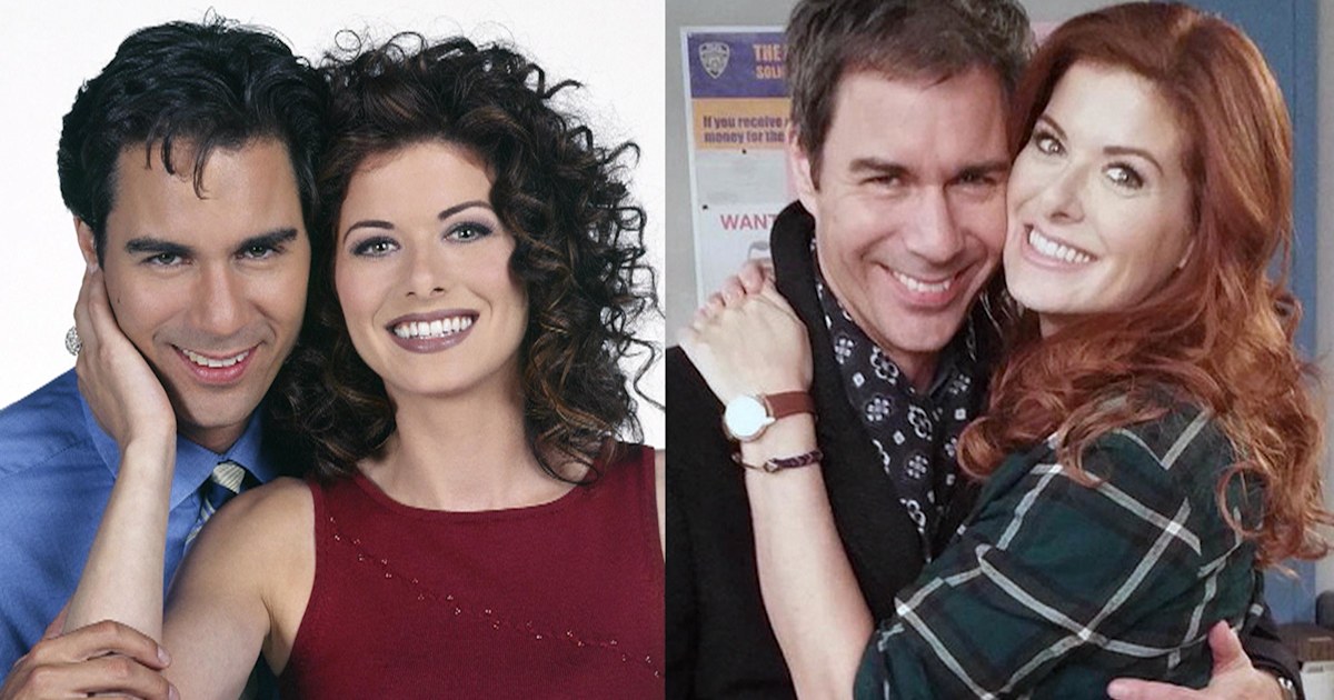 Debra Messing: Eric McCormack said reunion was like riding an 'old ...