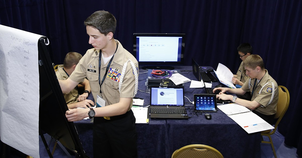 Not just for nerds: These teens are training to fight cyberattackers