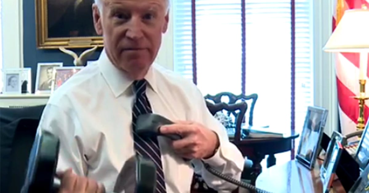 Vice President Joe Biden pumps 'a million arm curls' in White House tweet