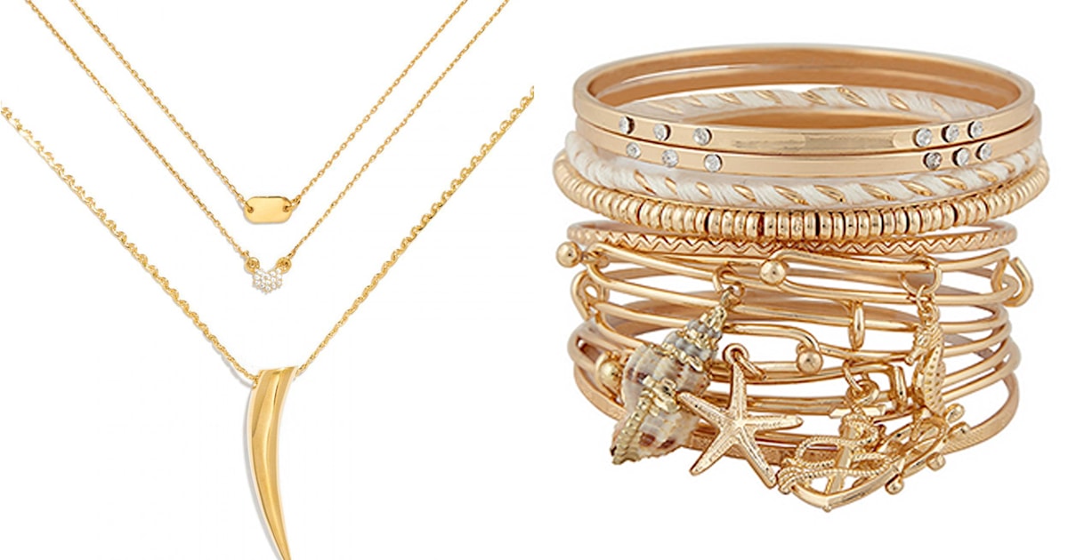 Spring accessory trends: Arm parties, layered necklaces and stacked ...