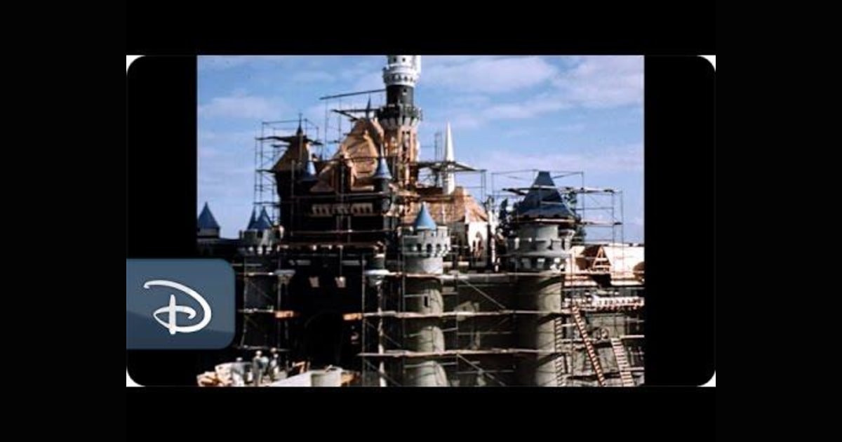 Awesome time-lapse video shows construction of Disneyland in one minute