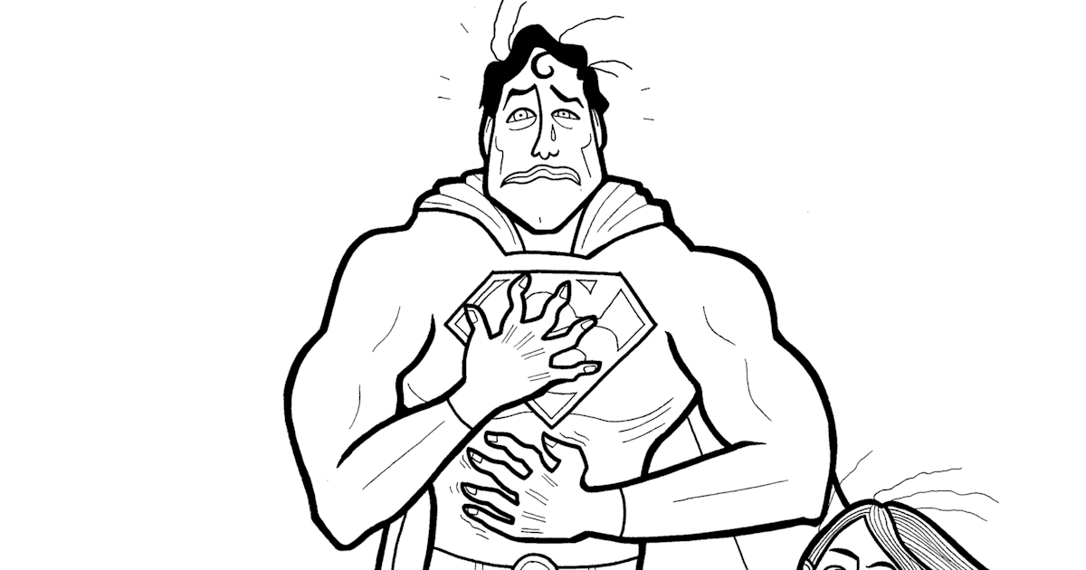 Mom creates a coloring book to show son that superheroes CAN cry