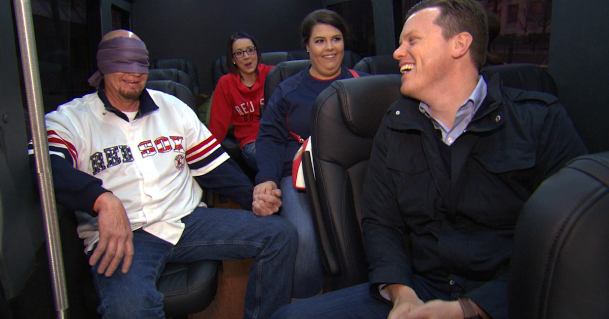 Daughters honor widower dad, a devoted Red Sox fan, with surprise trip ...