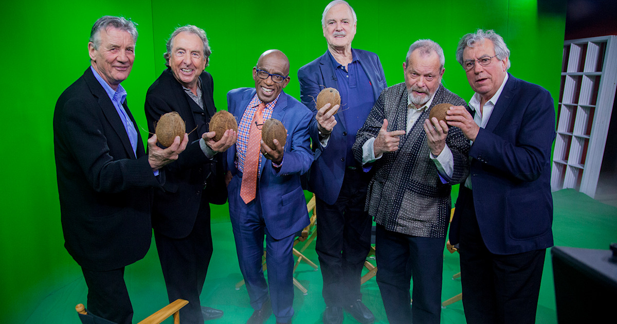 Monty Python cast reunites on TODAY 40 years after 'Holy Grail'