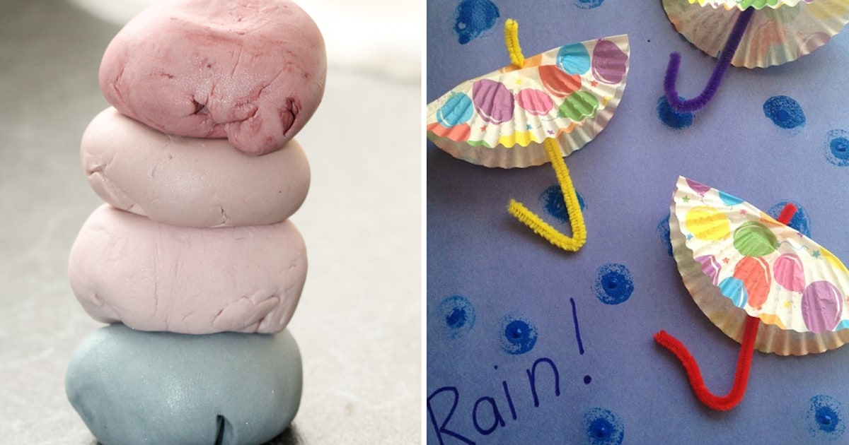 7 rainy day Pinterest crafts to do with your kids