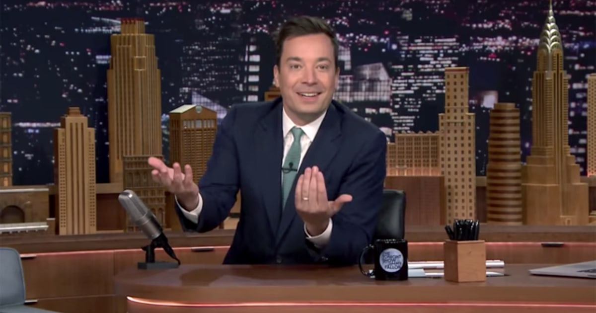 Jimmy Fallon injures hand — again — after receiving Harvard Lampoon award