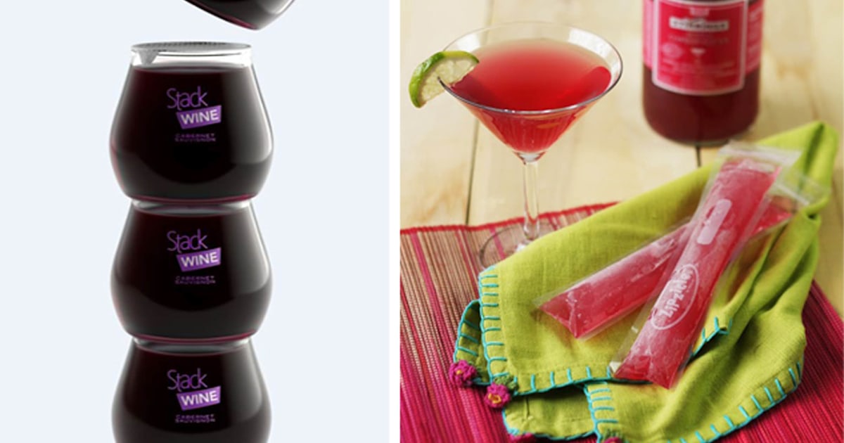 Ways to take wine, beer and booze outside this summer