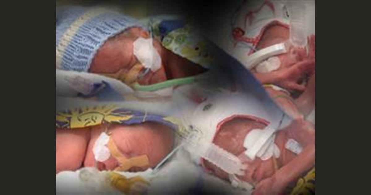 Quads born to German mom Anngret Raunigk, 65, still fragile