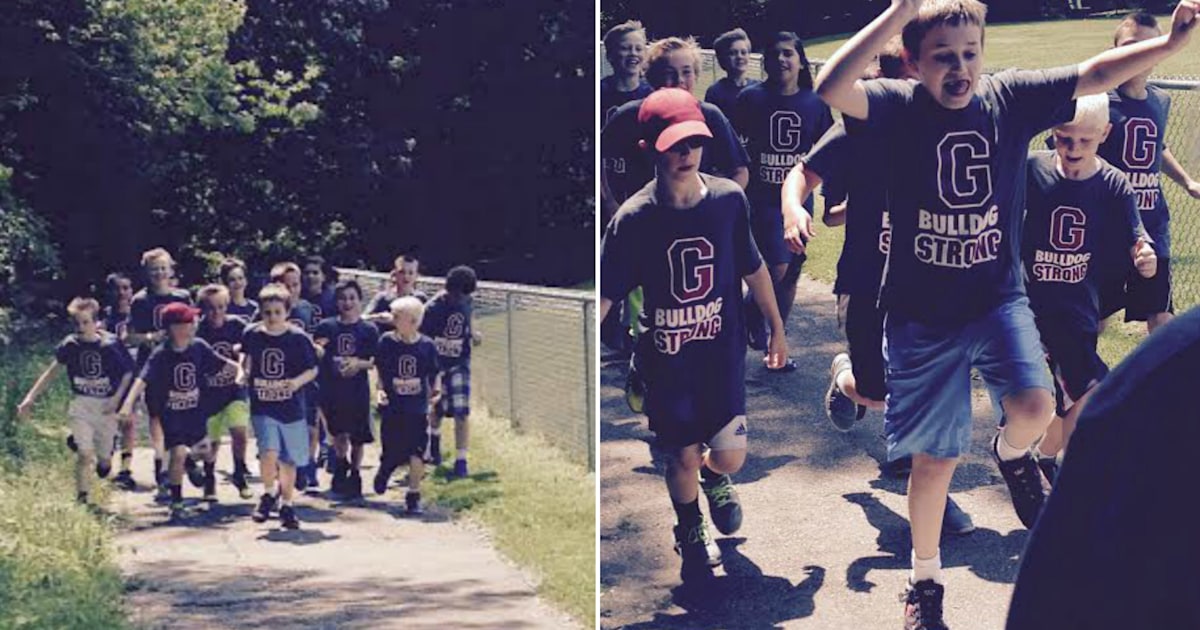 Boy with autism wins field day race thanks to classmates